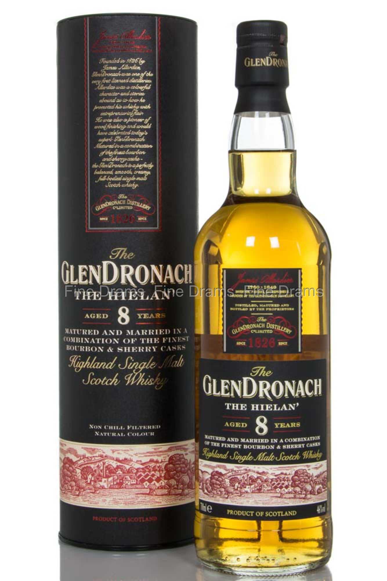 Glendronach 8 Year Old The Hielan' Scotch Single Malt Whisky