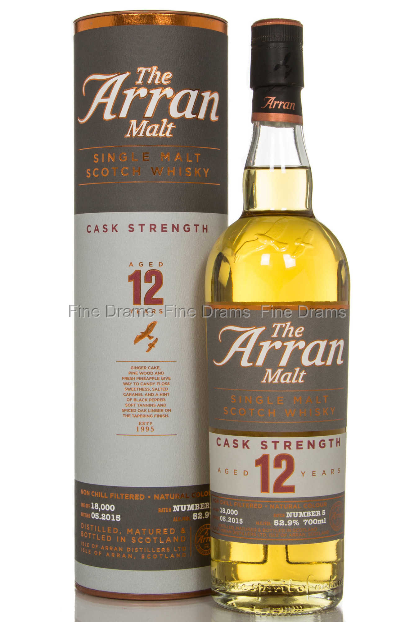 Arran 12 Year Old Cask Strength (5th Edition) Whisky - Single Malt