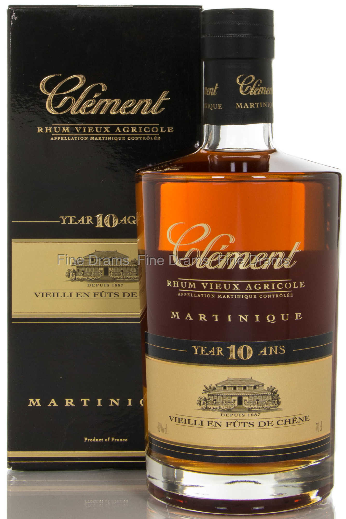 Clement 10 Year Old - Martinican Rum