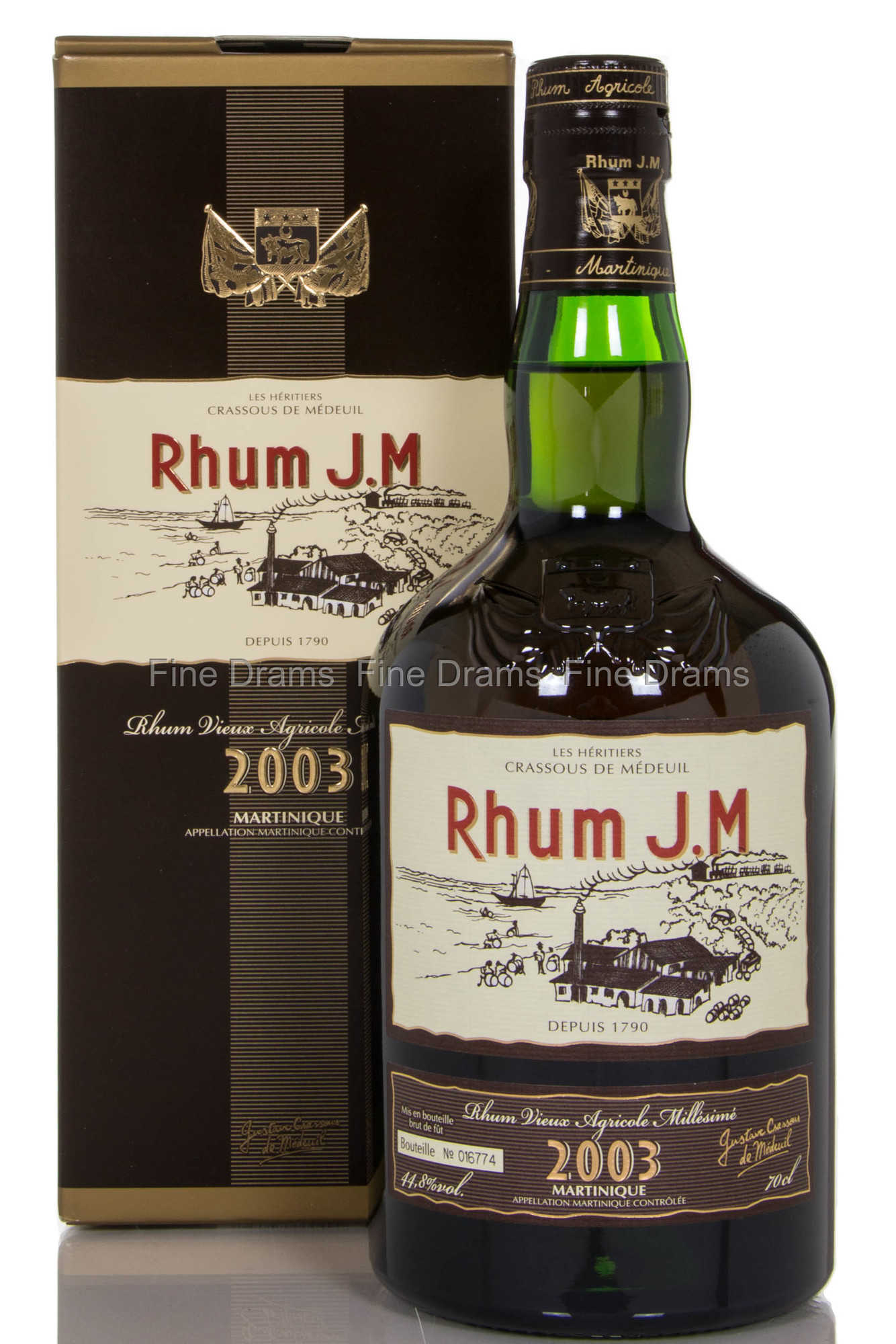 Rhum JM Vintage 2003 - Martinican Rum