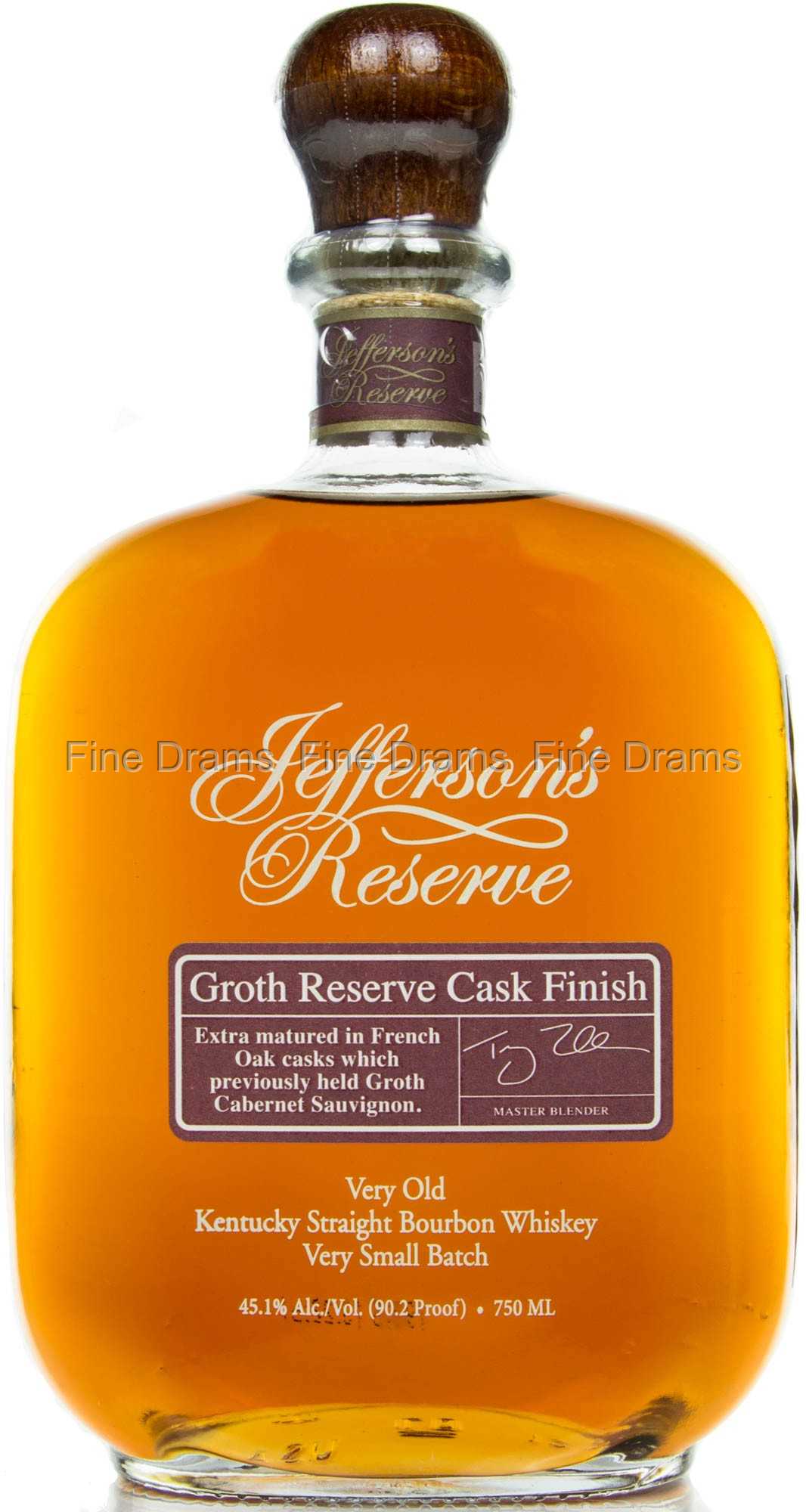 Jefferson's Groth Reserve Cask Finish Whisky Jefferson's Groth Reserve Cask Finish Whisky