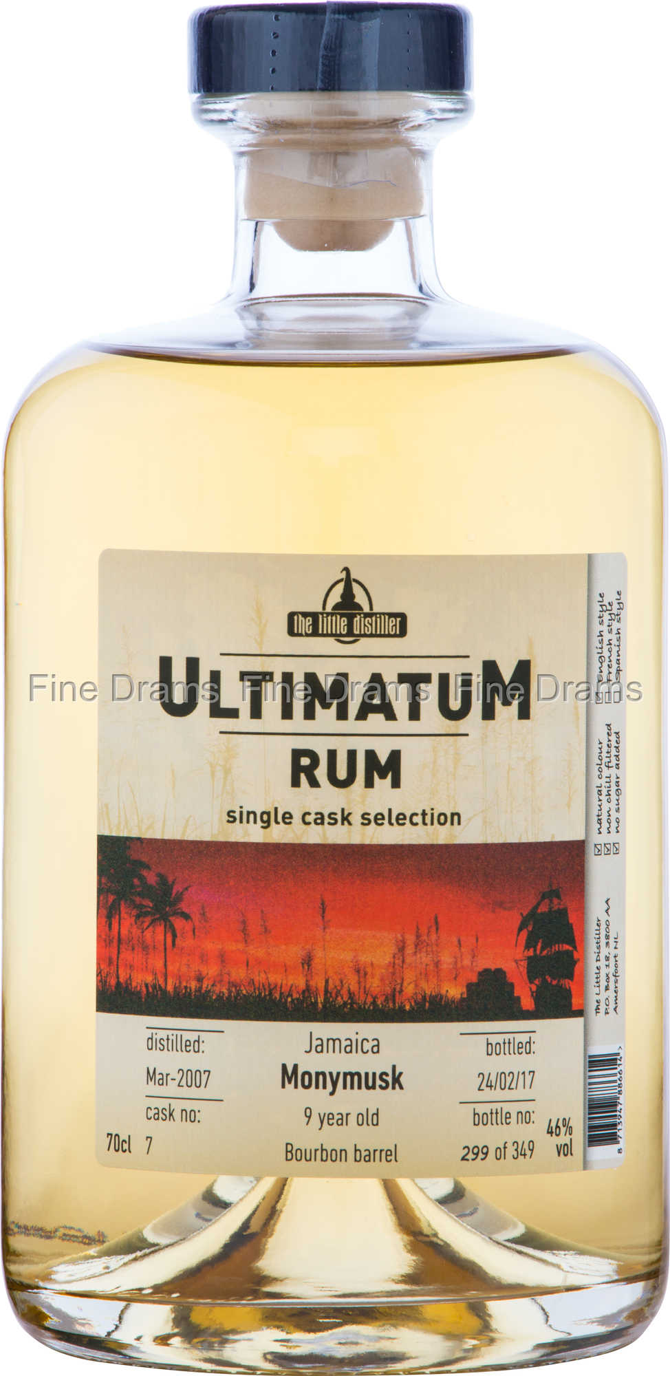 Ultimatum Jamaica Monymusk 9 Year Old 2007 Rum | Fine Drams