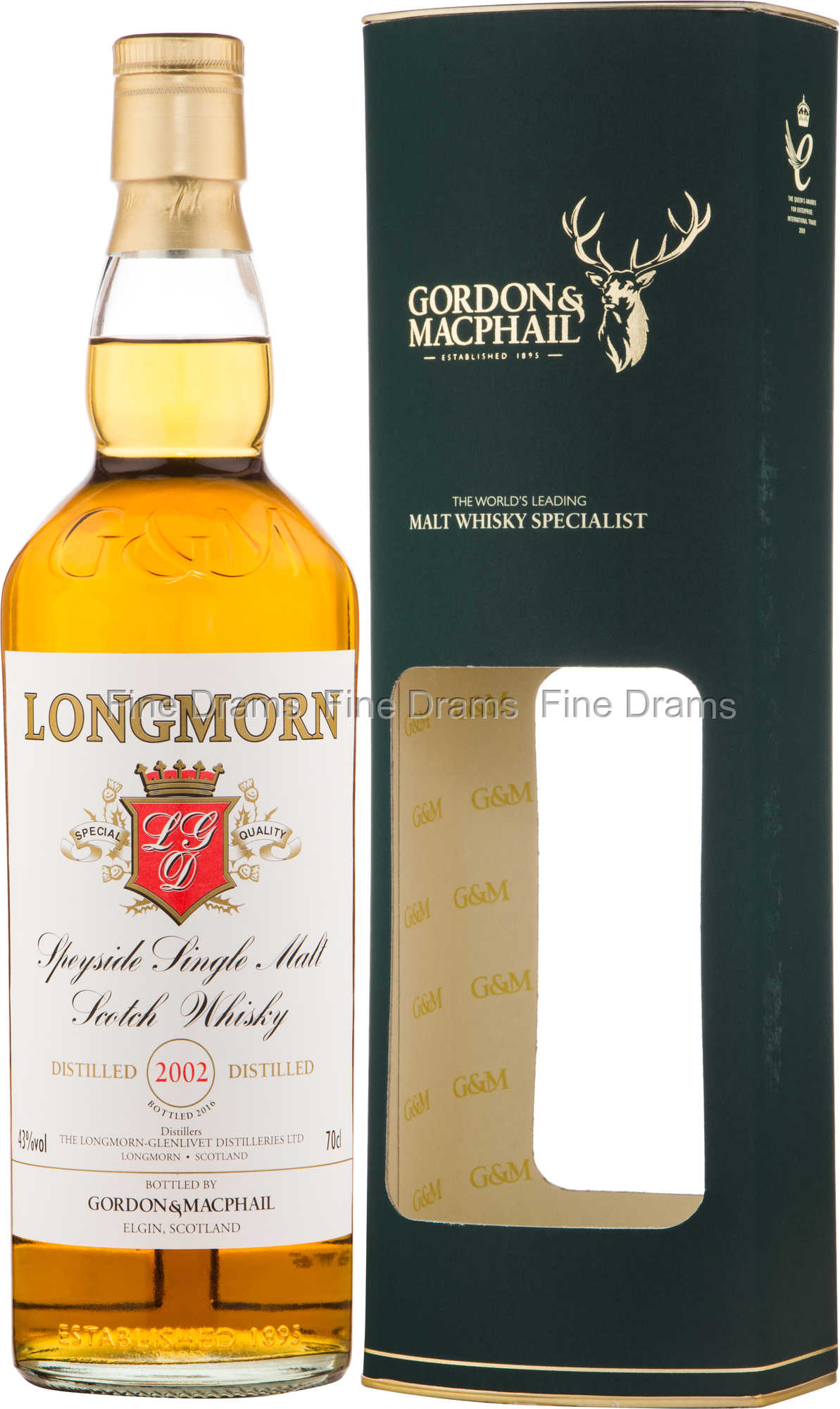 Longmorn 2002 (Bottled 2016) - Gordon & MacPhail (Distillery Labels)