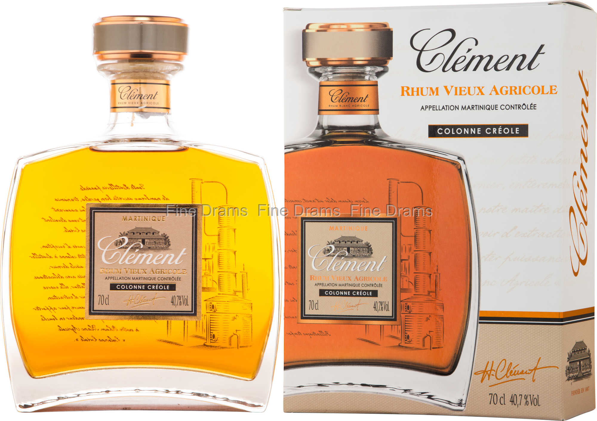 Clément Colonne Créole Vieux Rum