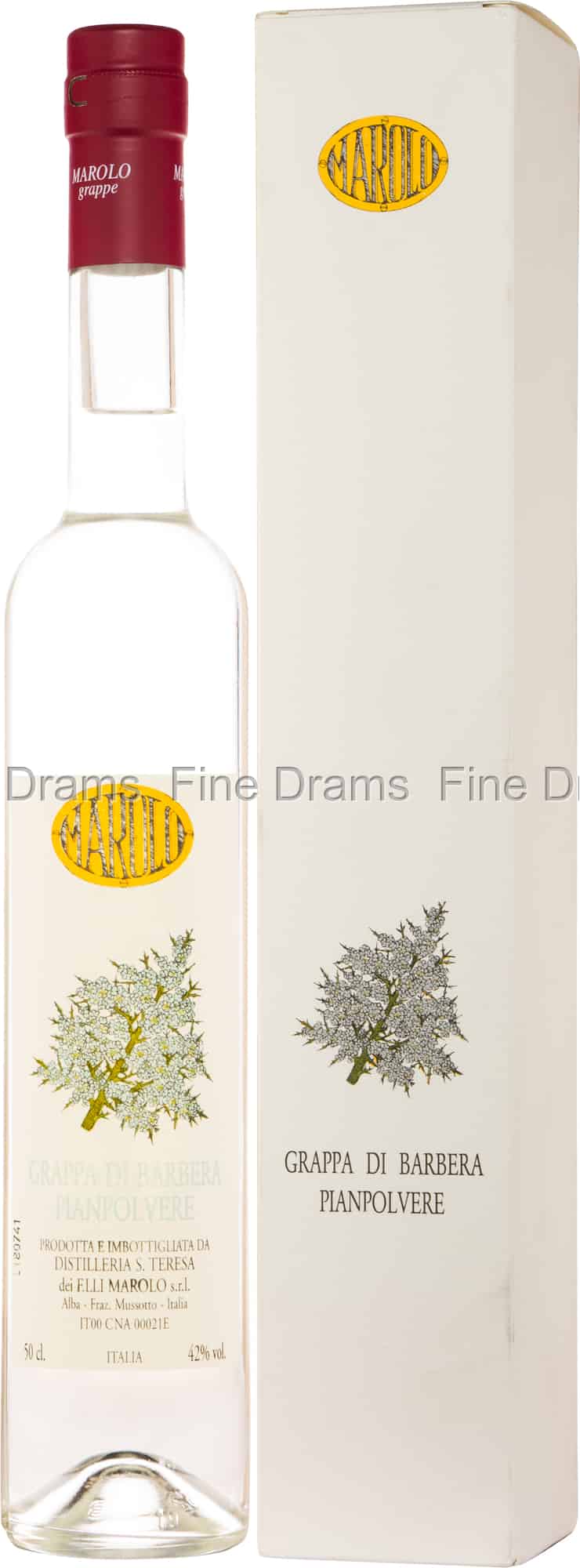 Marolo Grappa di Barbera Pianpolvere (50 cl)