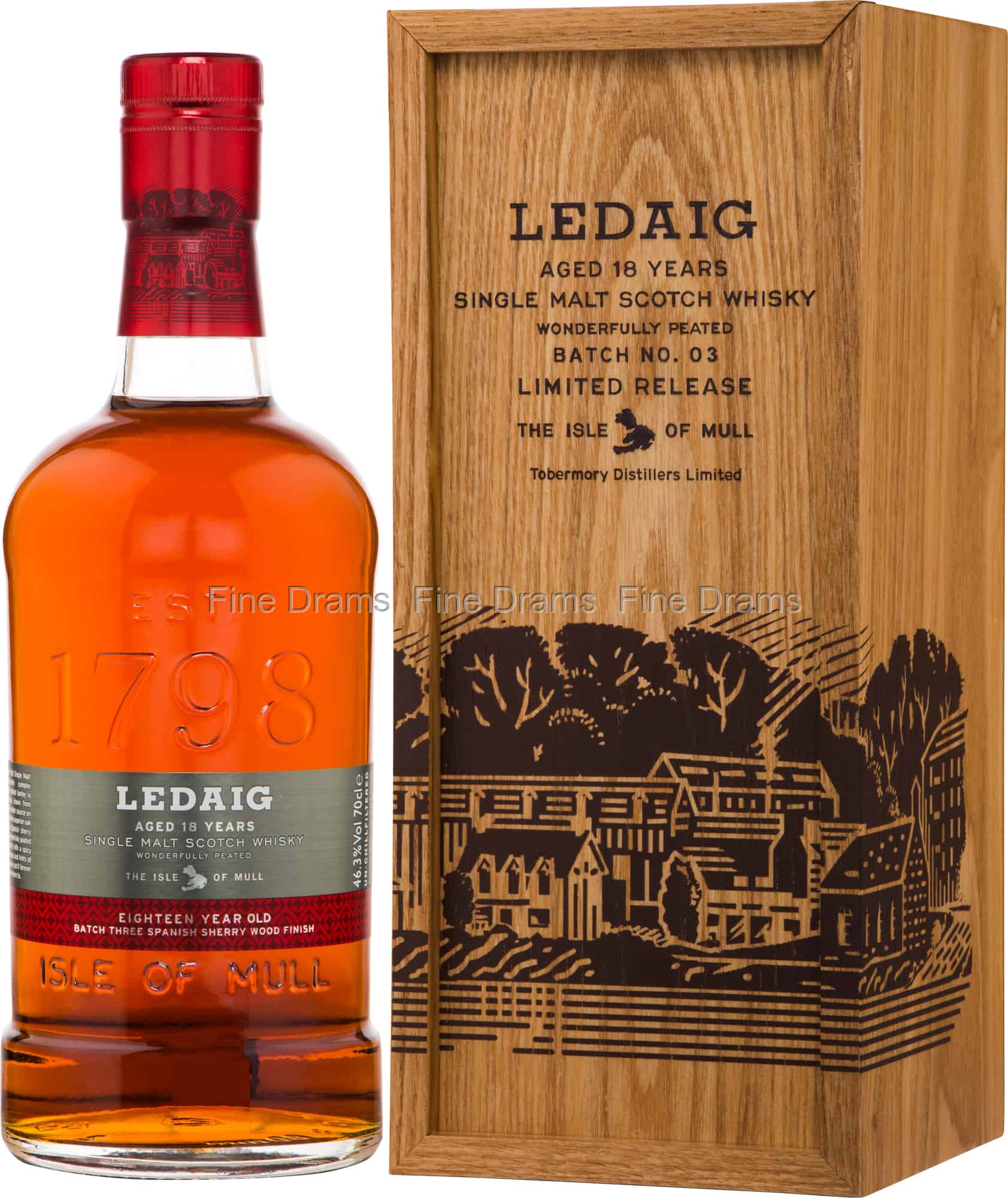 Ledaig 18 Year Old Whisky (Batch 3)