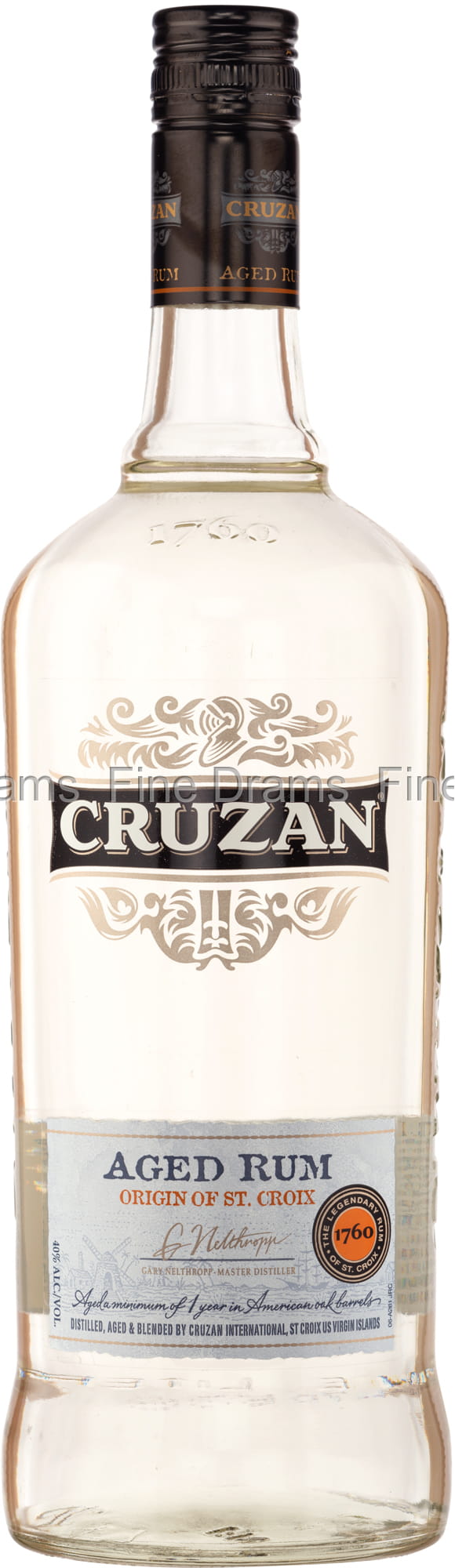 Cruzan Aged White Rhum (1 Liter)