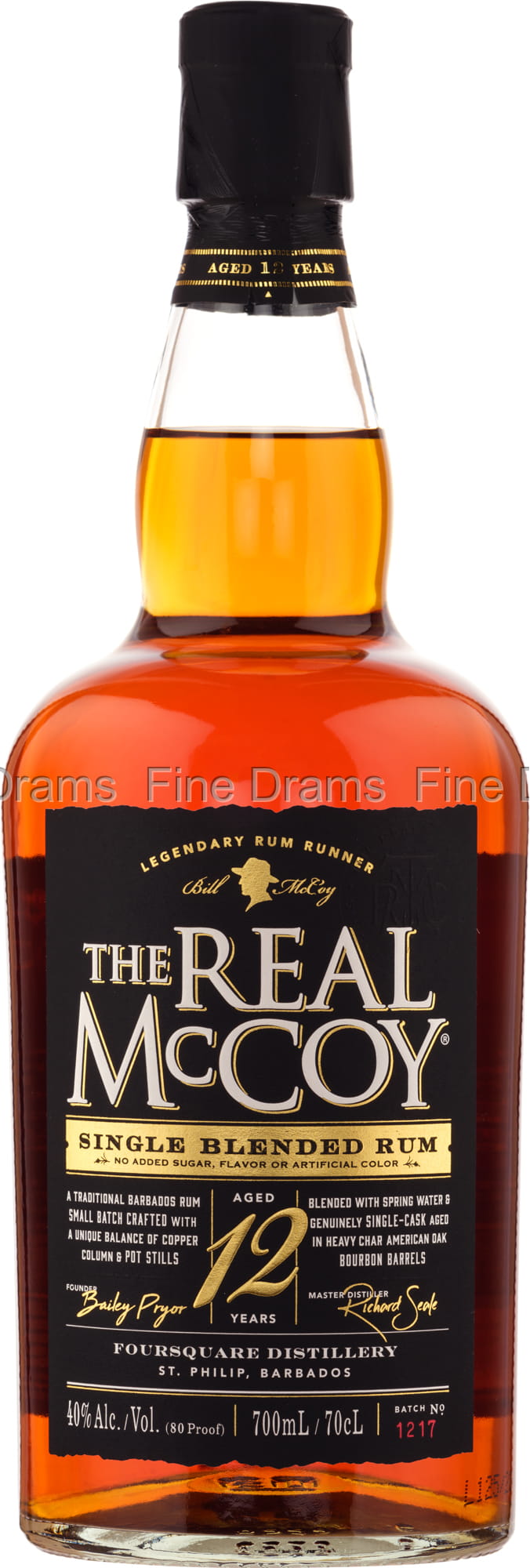 The Real McCoy 12 Year Old Rum