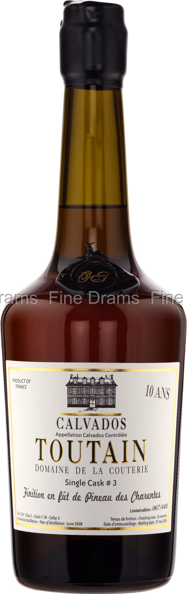 Toutain 10 Year Old Calvados Édition Limitée