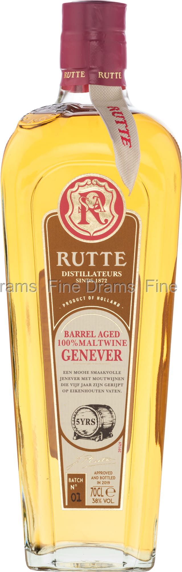 Rutte 5 Year Old Barrel Aged Genever