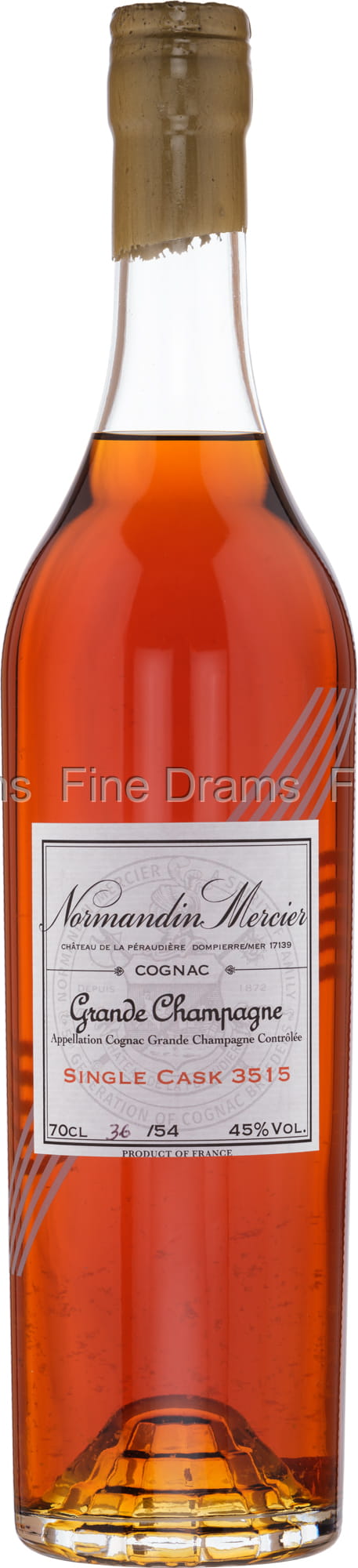 Normandin-Mercier Lot 70 Grande Champagne Cognac (Cask #3515)