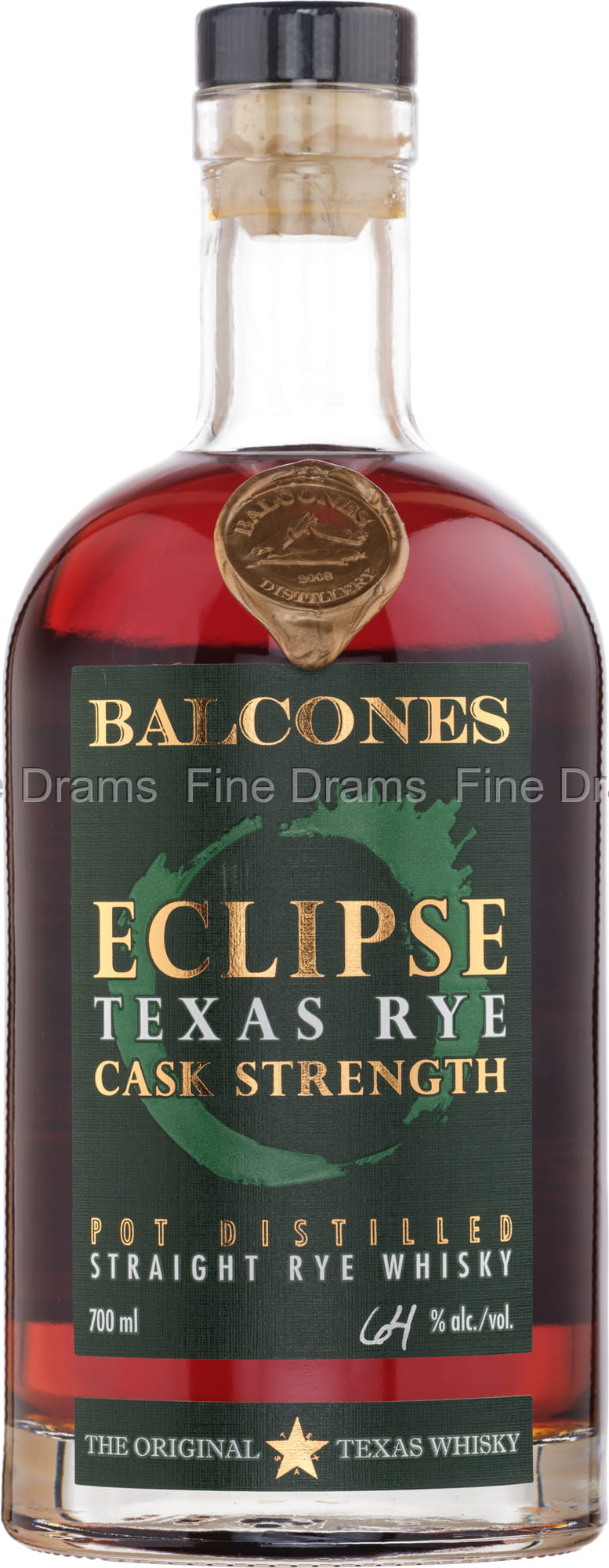 Balcones Texas Rye Eclipse Cask Strength