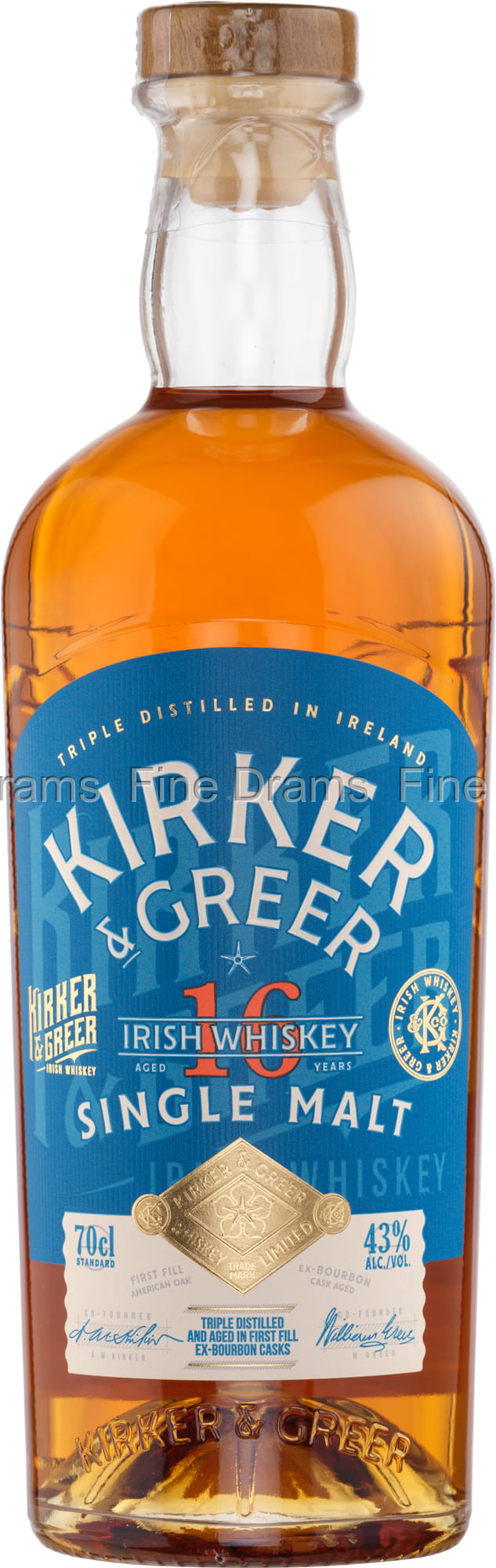 Kirker & Greer Shamrock 16 Year Old Whiskey