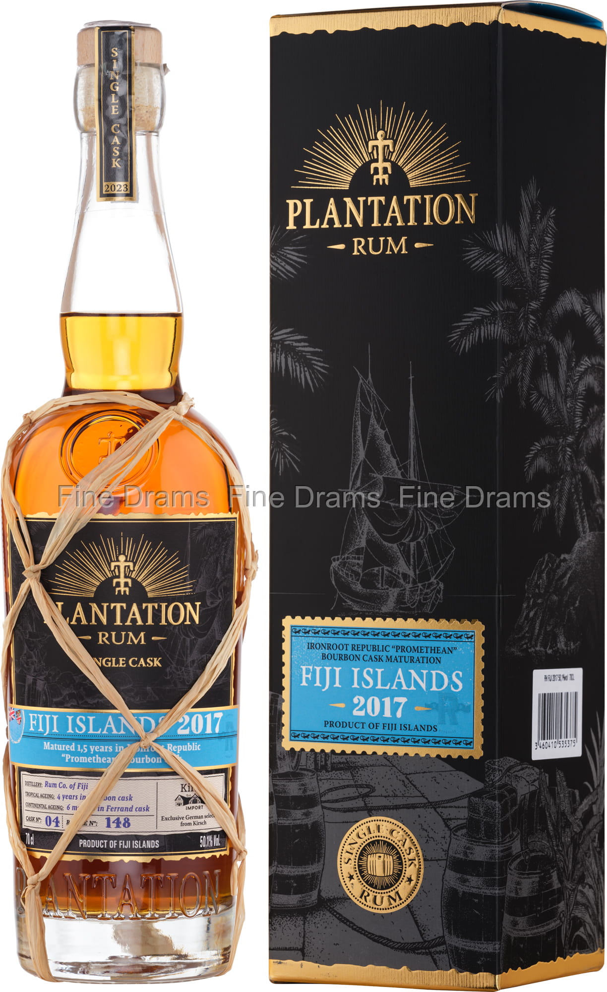Plantation Fiji 2017 Ironroot Republic Cask Finish Rum
