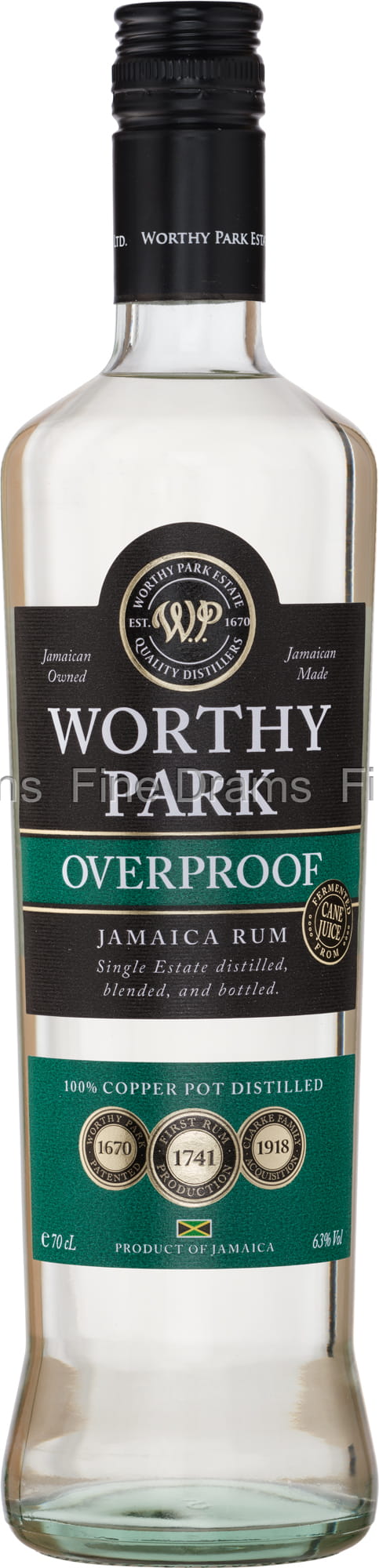 Worthy Park White Overproof Rum